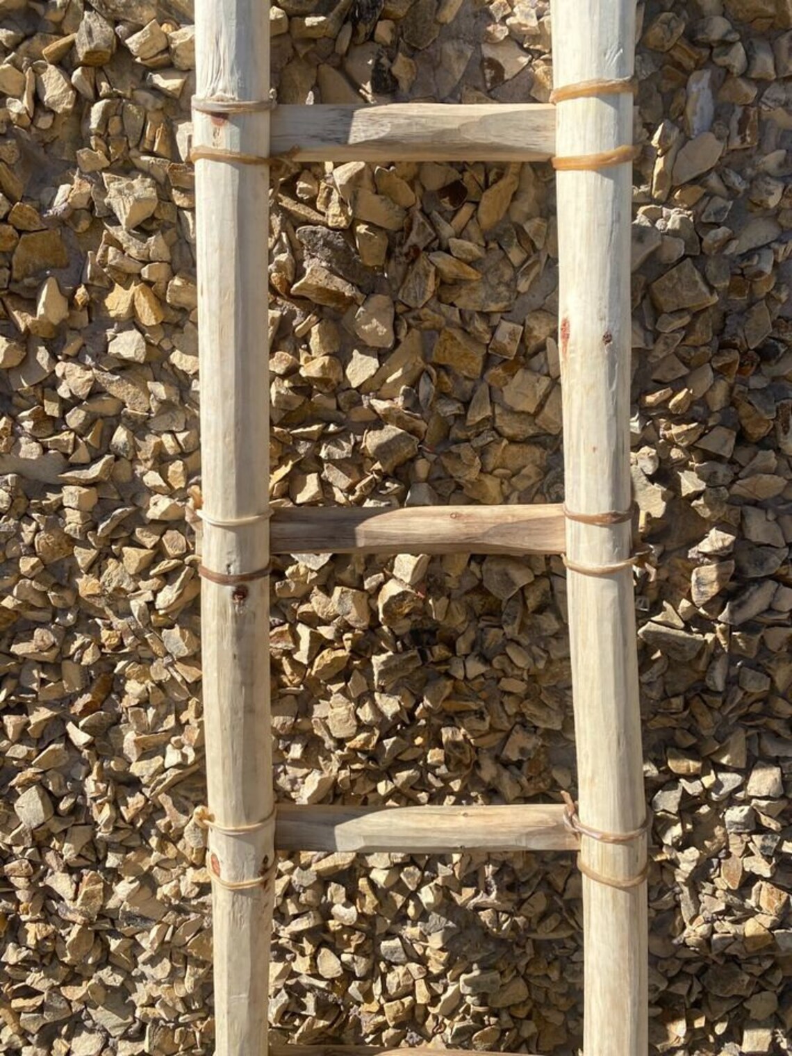 TARAHUMARA KIVA LADDER 4FT , Rustic Decor , Blanket Ladder , Made in ...