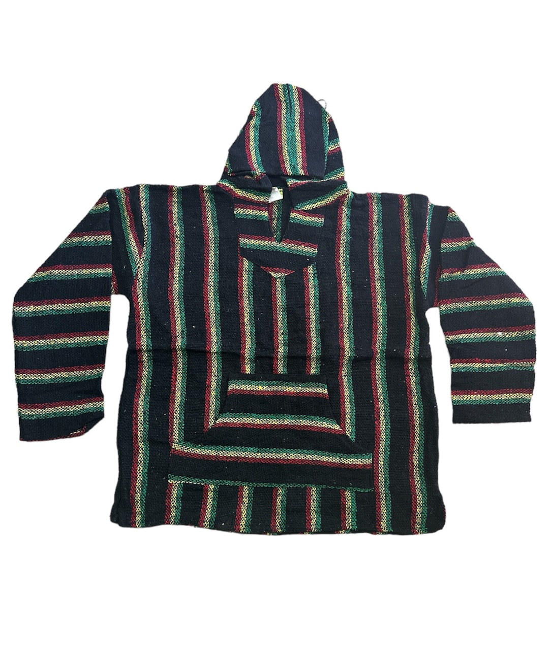 XL BAJA HOODIE , Poncho , Made in Mexico , Beach Sweater , Surf , Jerga ...