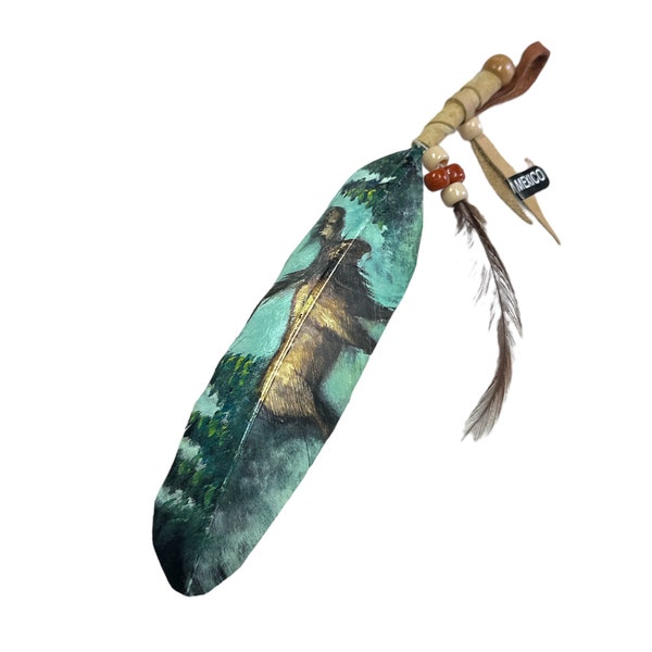 Painted Feathers - Etsy