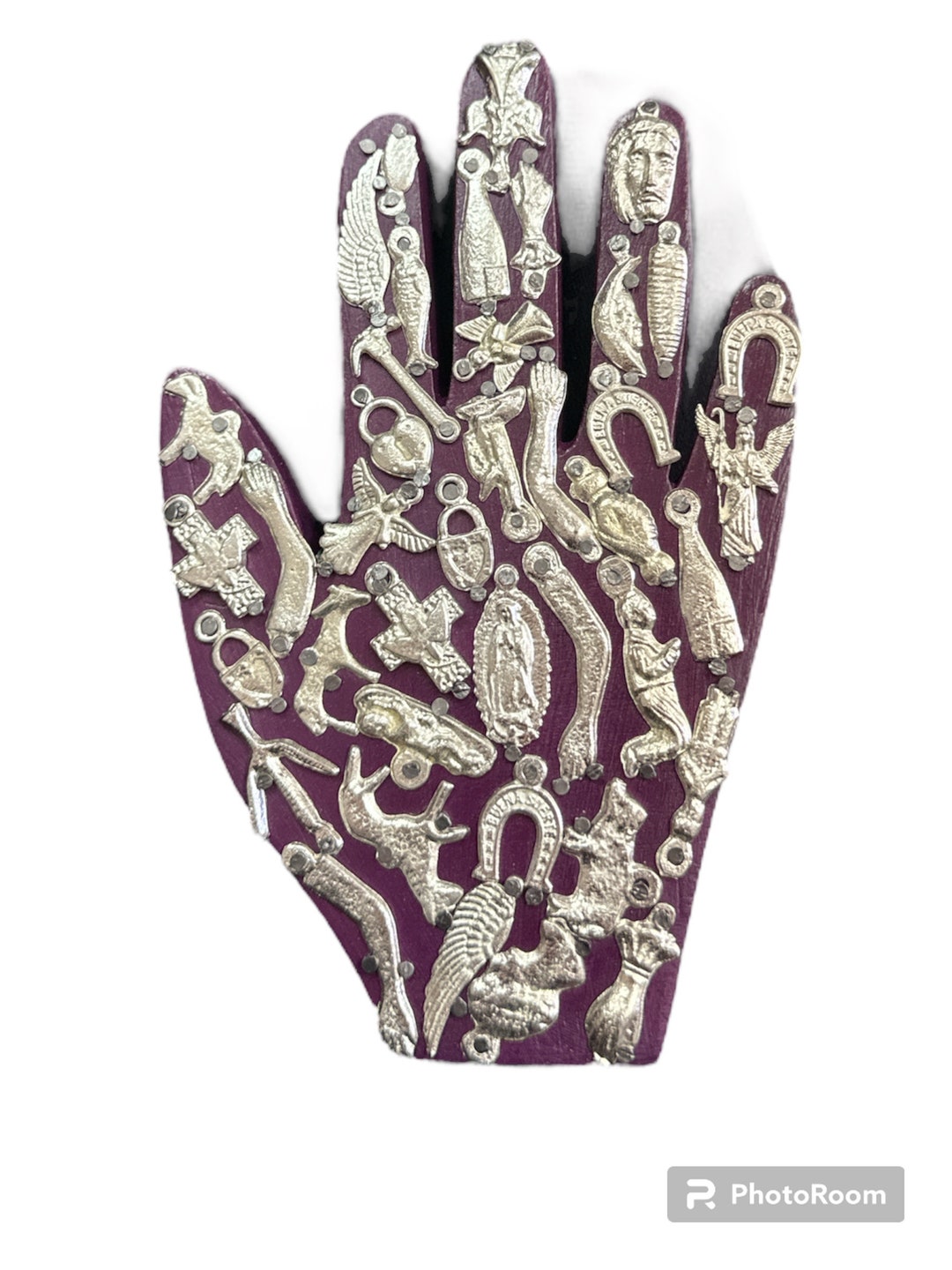 MILAGROS HAND , Real Wood, Milagros , Mexican Folk Art, Made in Mexico ...