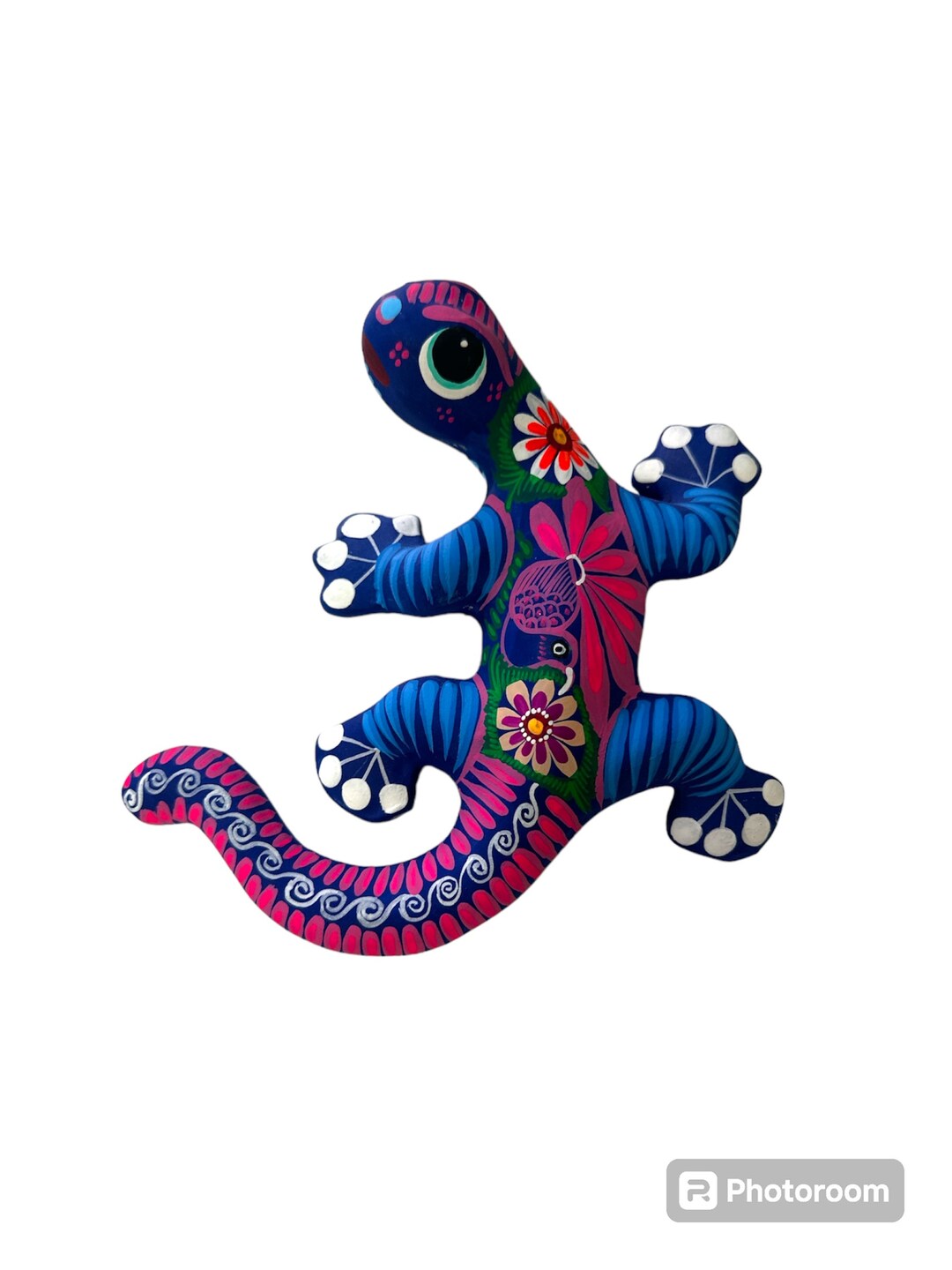 MEDIUM CERAMIC GECKO , Made in Mexico , Hand Painted , Hand Made ...