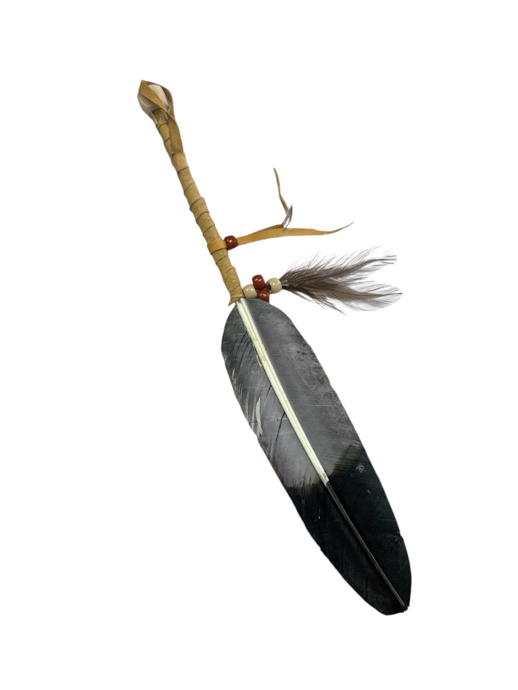 HAND PAINTED FEATHER , Southwest Art , Arts & Crafts , New , Decor ...