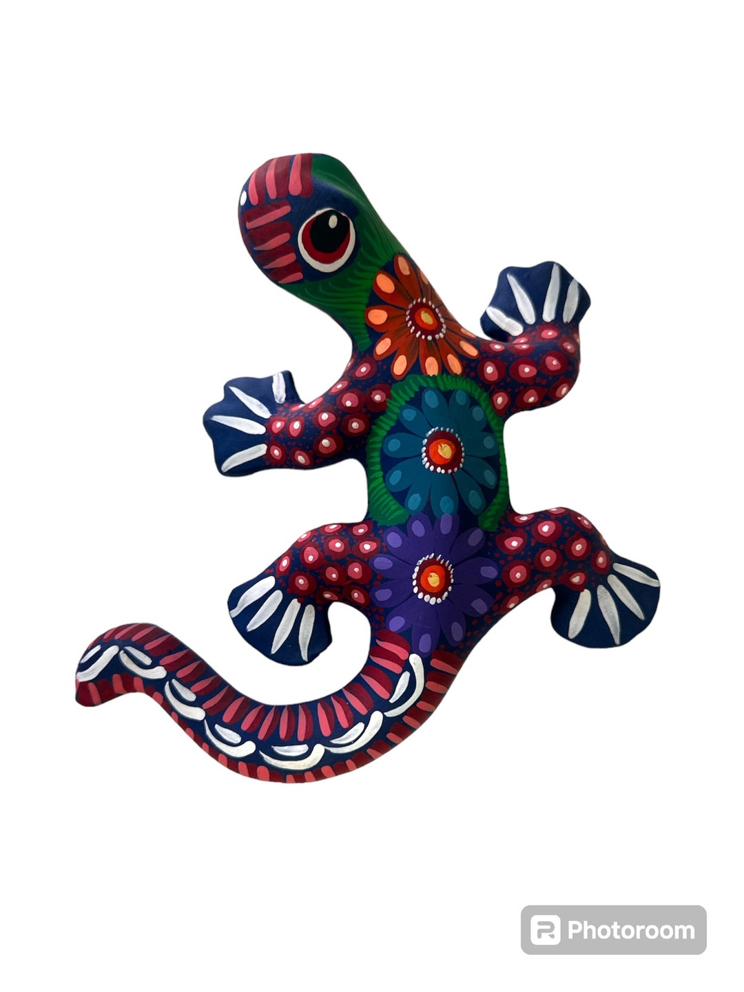 MEDIUM CERAMIC GECKO , Made in Mexico , Hand Painted , Hand Made ...