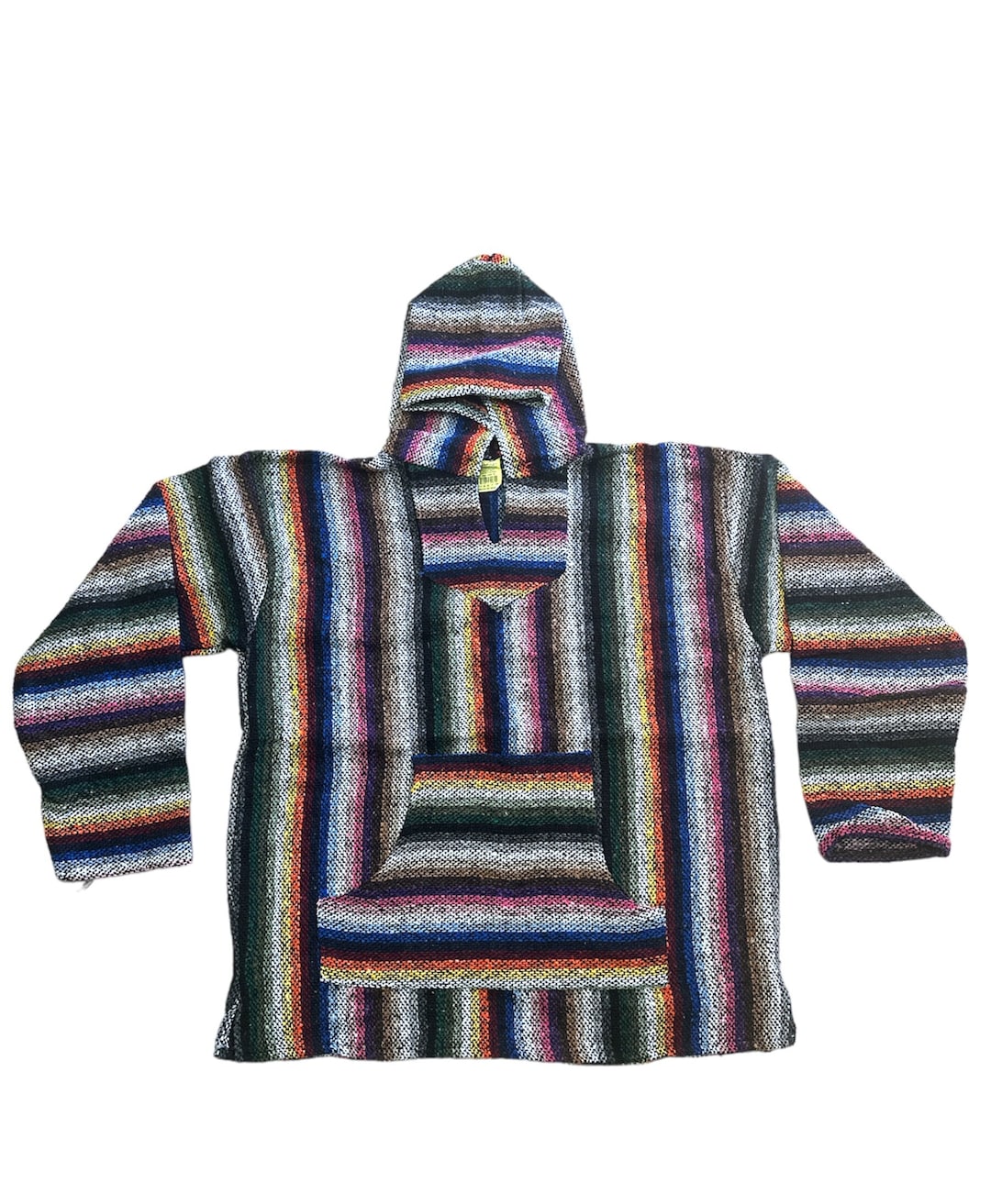 XL BAJA HOODIE , Poncho , Made in Mexico , Beach Sweater , Surf , Jerga ...