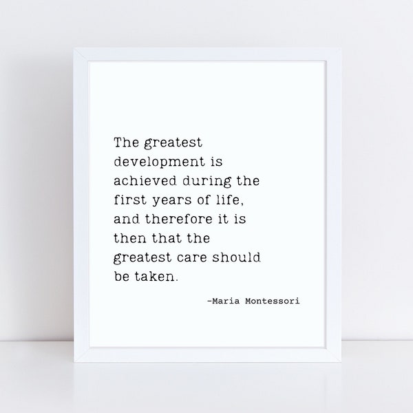 Maria Montessori - Etsy