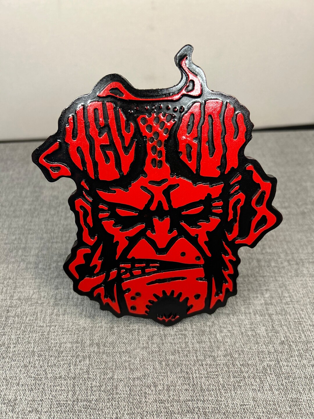 Hellboy Aluminum Hitch Cover Made in U.S.A - Etsy