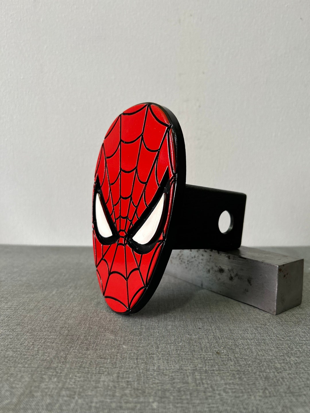 Spider-man Aluminum Hitch Cover. Made in the U.S - Etsy
