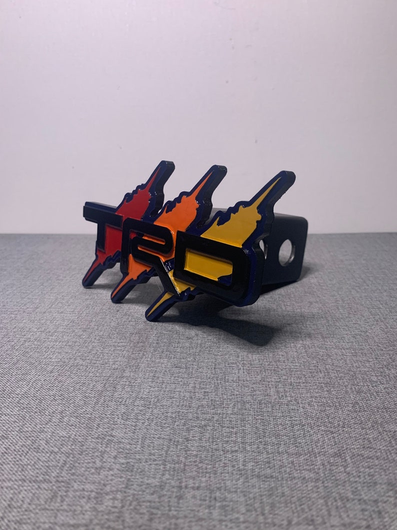 TRD Aluminum Hitch Cover Made in the USA - Etsy