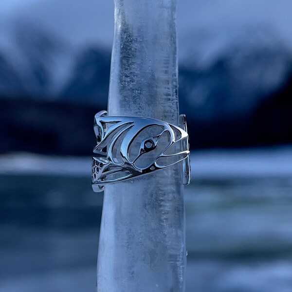 Salmon Ring - Etsy