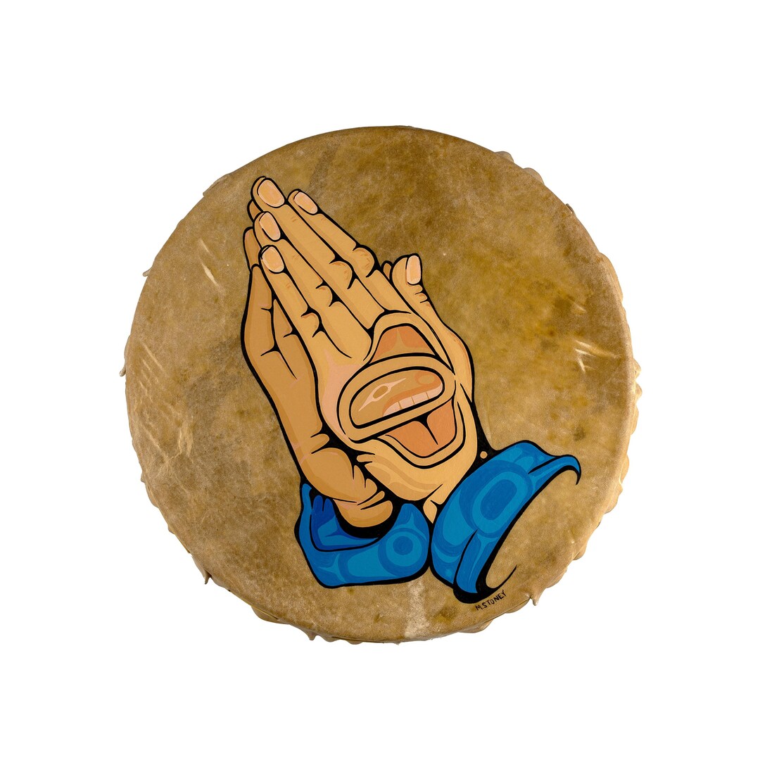 Praying Hands 14” Drum - Etsy