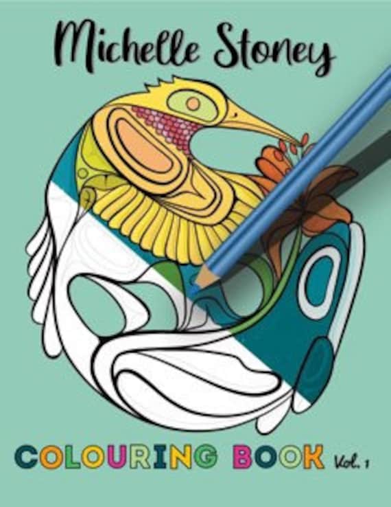 Michelle Stoney Colouring Book Vol. 1 - Etsy