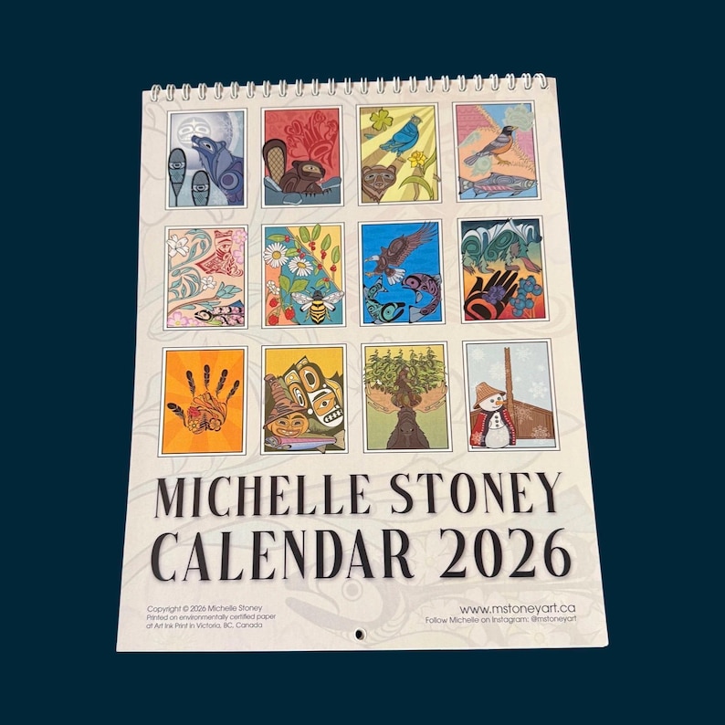 2026 Michelle Stoney Art Calendar - Etsy