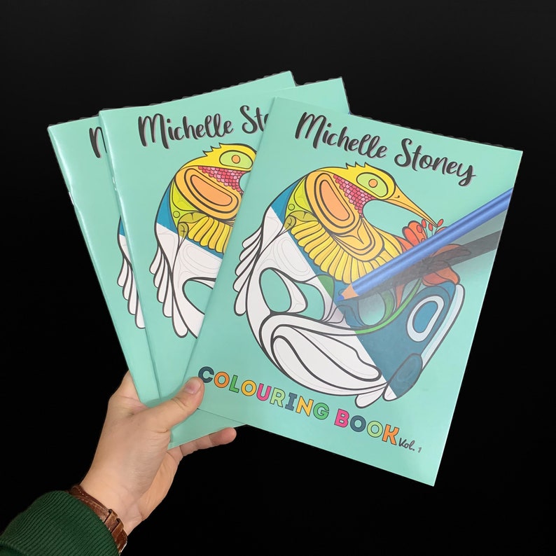 Michelle Stoney Colouring Book Vol. 1 - Etsy