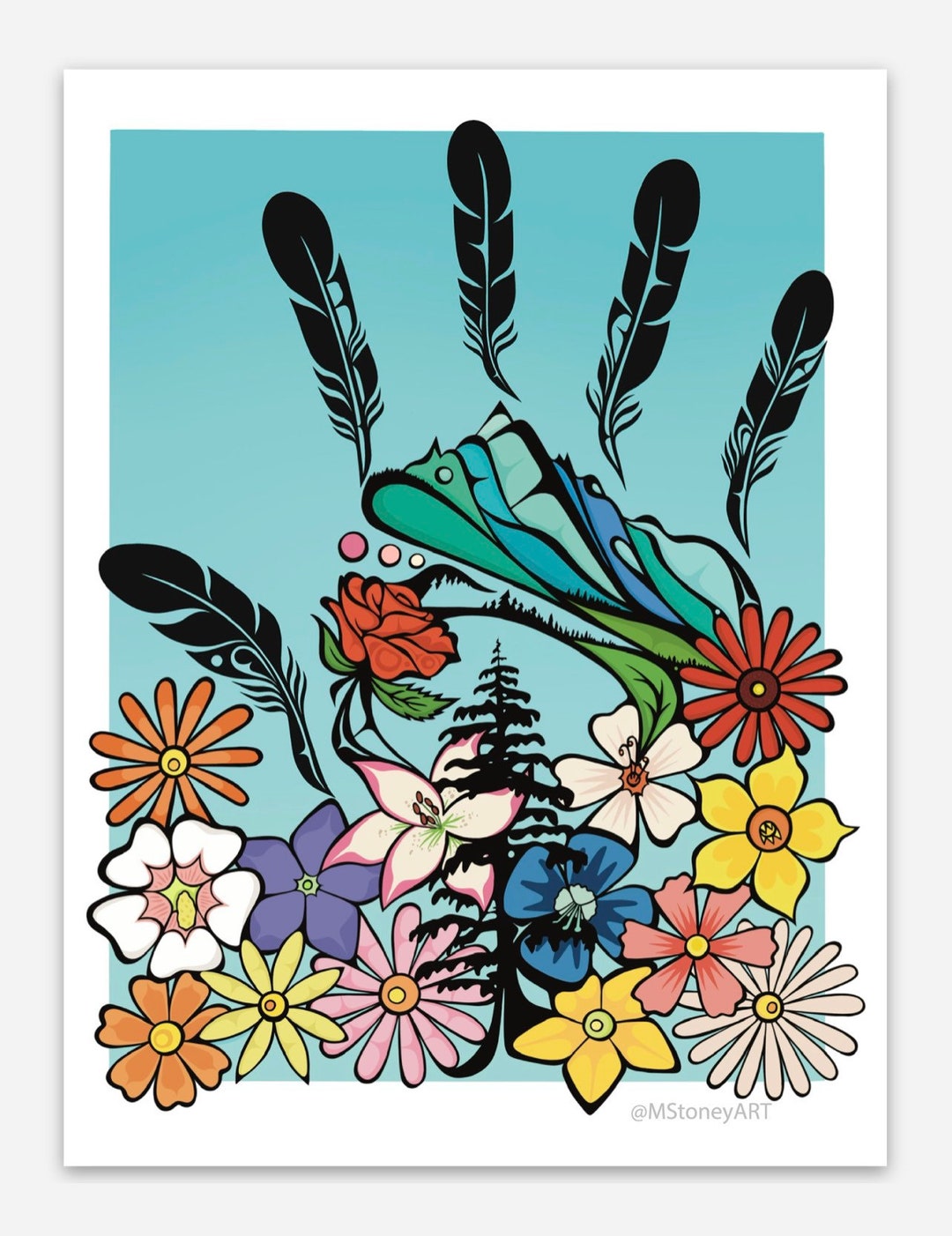 Sticker of “majagalee” 2.95”x 3.94” - Etsy