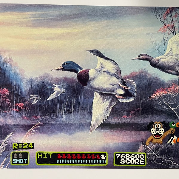 Duck Hunt Video Game - Etsy