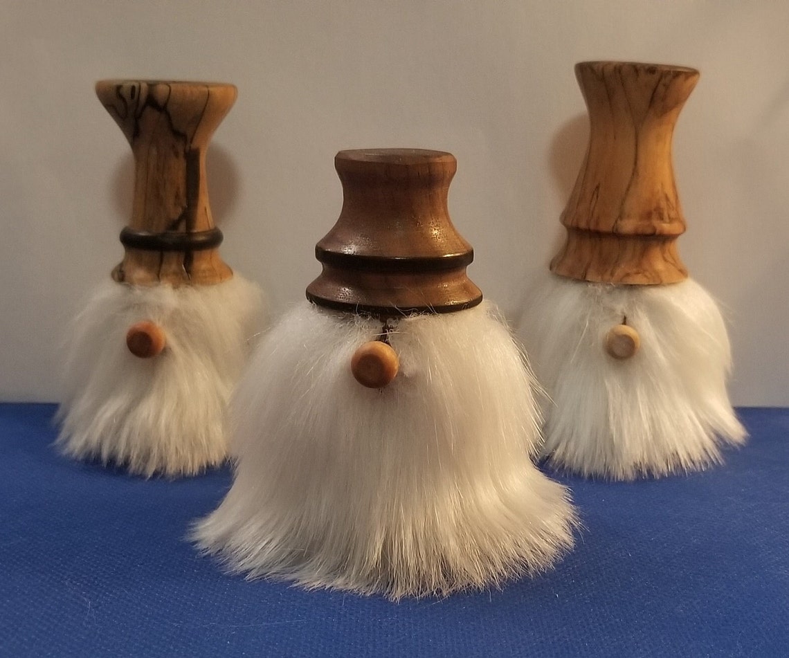 Wooden Hand Turned Gonks / Gnomes - Etsy