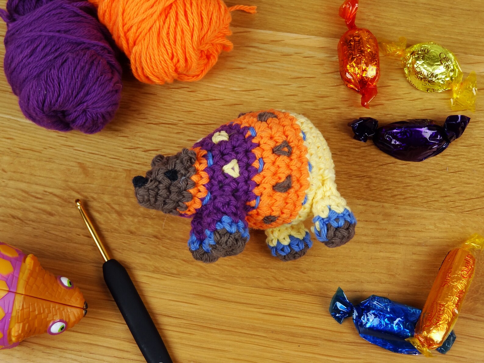 Viva Piñata Fizzlybear Amigurumi Crochet Pattern - Etsy