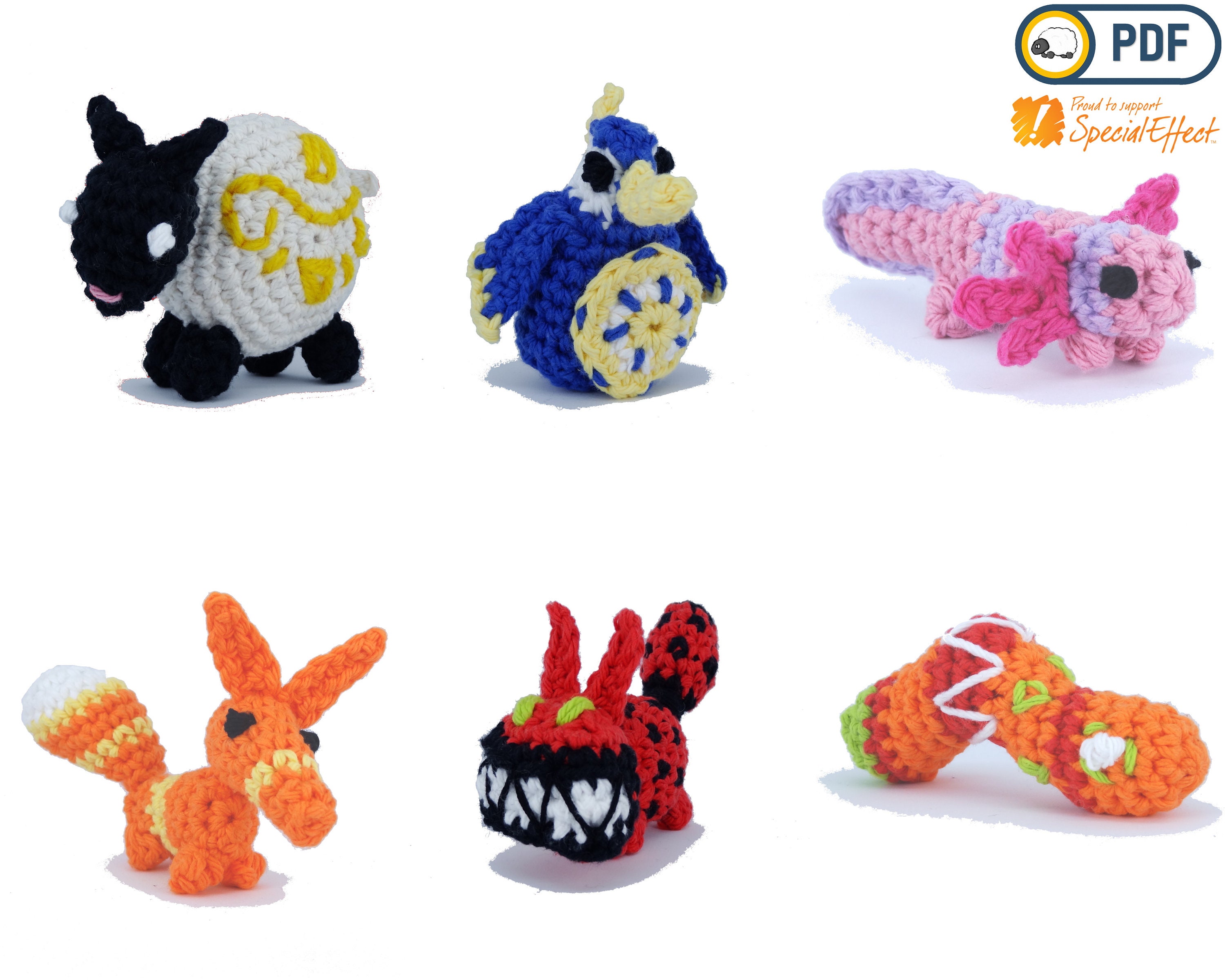 Viva Piñata Party Pack 2 Amigurumi Crochet Patterns - Etsy