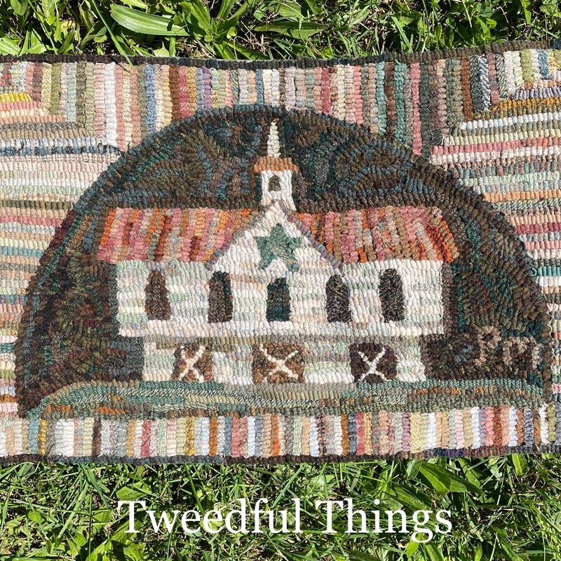 Primitive Hooked Rug - Etsy