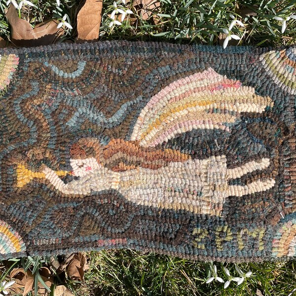 Hooked Wool Rug - Etsy