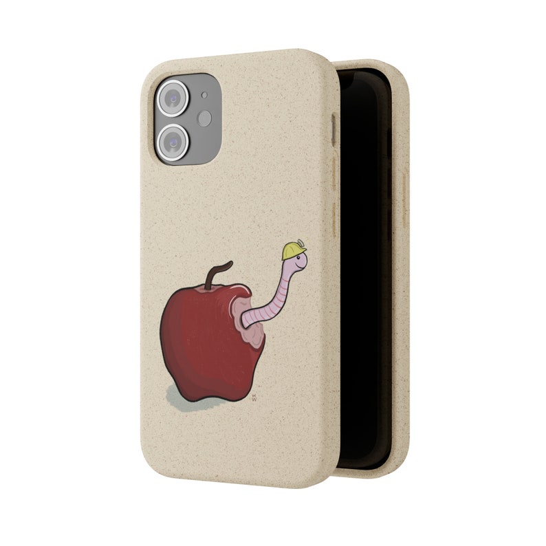 Biodegradable Phone Case Wiggly Worm - Etsy UK