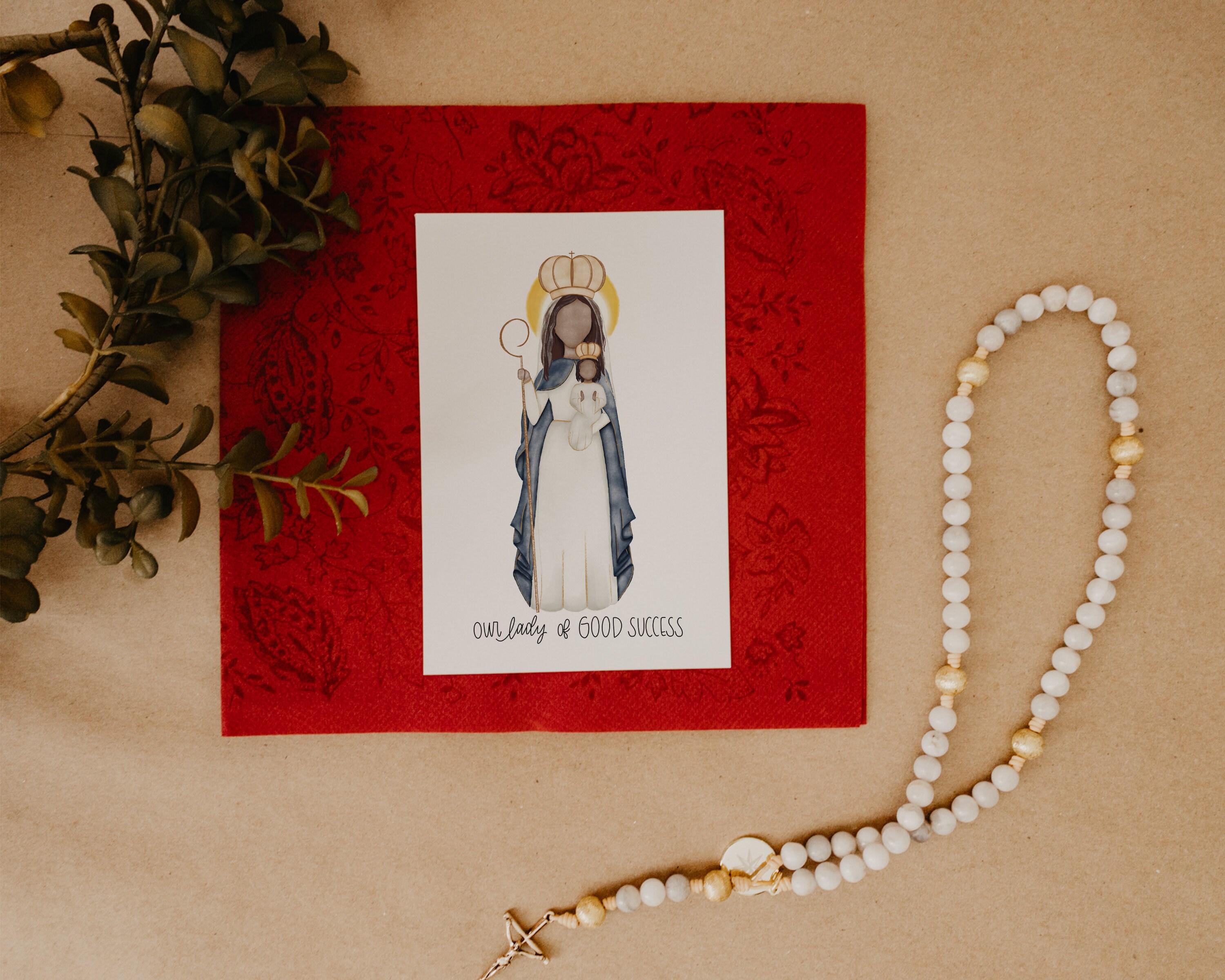 Our Lady BUNDLE 2 | Saint Prints | Saint Cards | Catholic Gift - Etsy