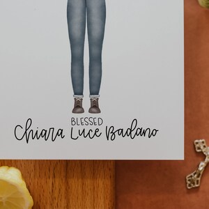 Blessed Chiara Luce Badano Saint Card Saint Print - Etsy