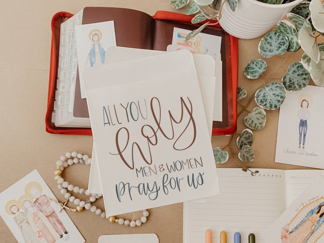 Prayer Card Pocket Prayer Card Holder Adhesive Back Card - Etsy