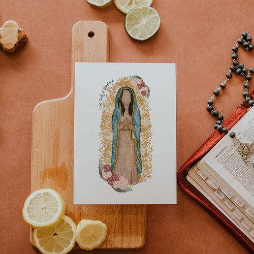 Holy Family Saint Print Saint Card Catholic Gift - Etsy