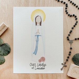 Our Lady | BUNDLE | Saint Prints | Saint Cards | Catholic Gift - Etsy