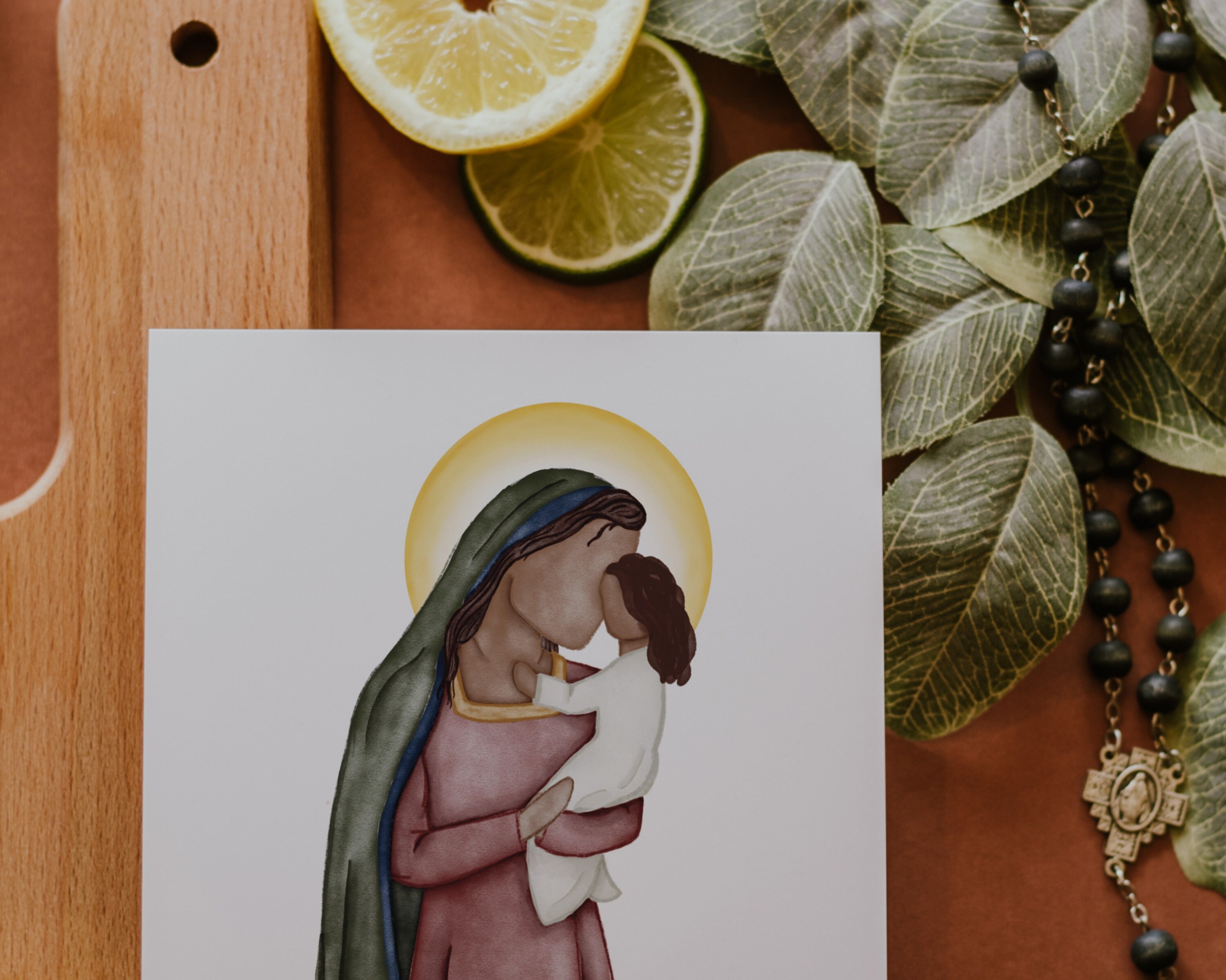 Our Lady of Good Counsel | Saint Card | Saint Print | Catholic Gift - Etsy