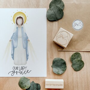 Our Lady | BUNDLE | Saint Prints | Saint Cards | Catholic Gift - Etsy