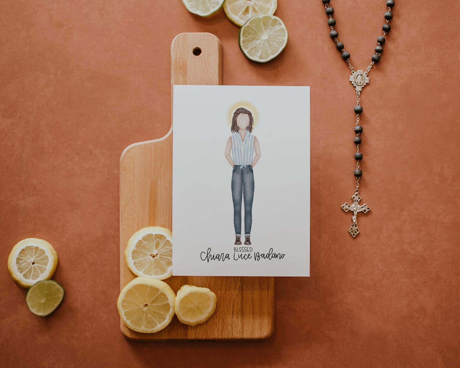 Blessed Chiara Luce Badano Saint Card Saint Print - Etsy