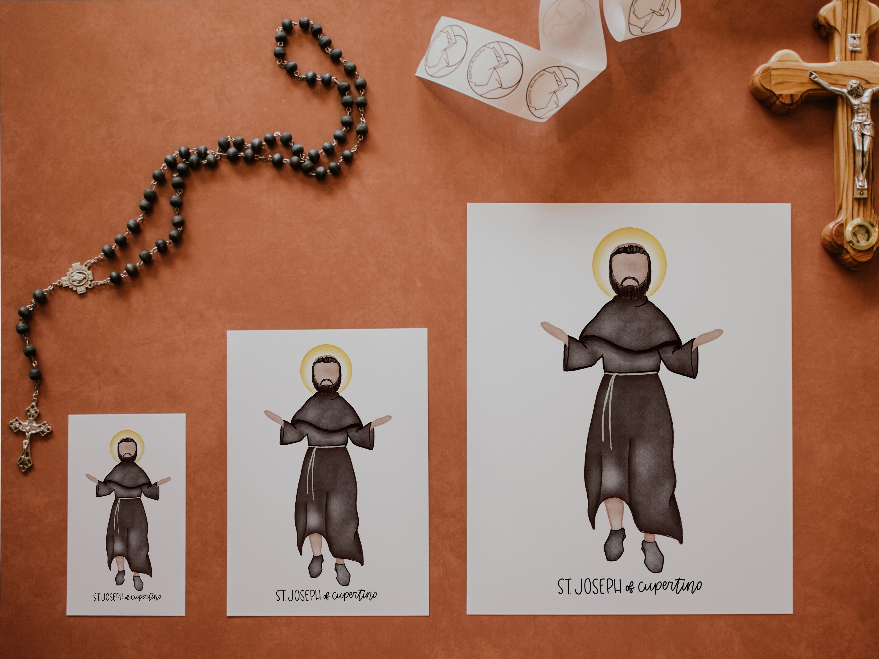 Saint Joseph of Cupertino Saint Print Saint Card - Etsy