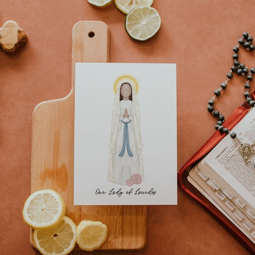 Our Lady BUNDLE Saint Prints Saint Cards Catholic Gift - Etsy