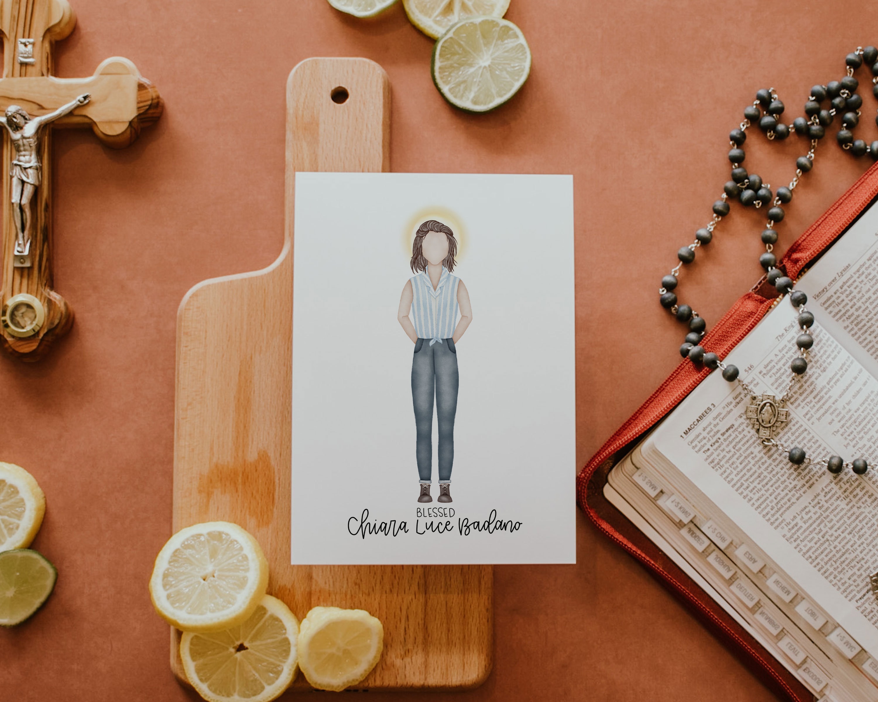 Blessed Chiara Luce Badano Saint Card Saint Print - Etsy