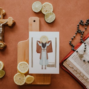 Our Lady Loving Her Family | BUNDLE | Saint Prints | Saint Cards ...