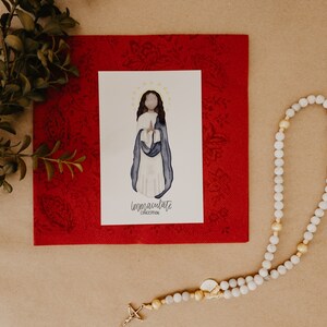 Our Lady BUNDLE 2 | Saint Prints | Saint Cards | Catholic Gift - Etsy