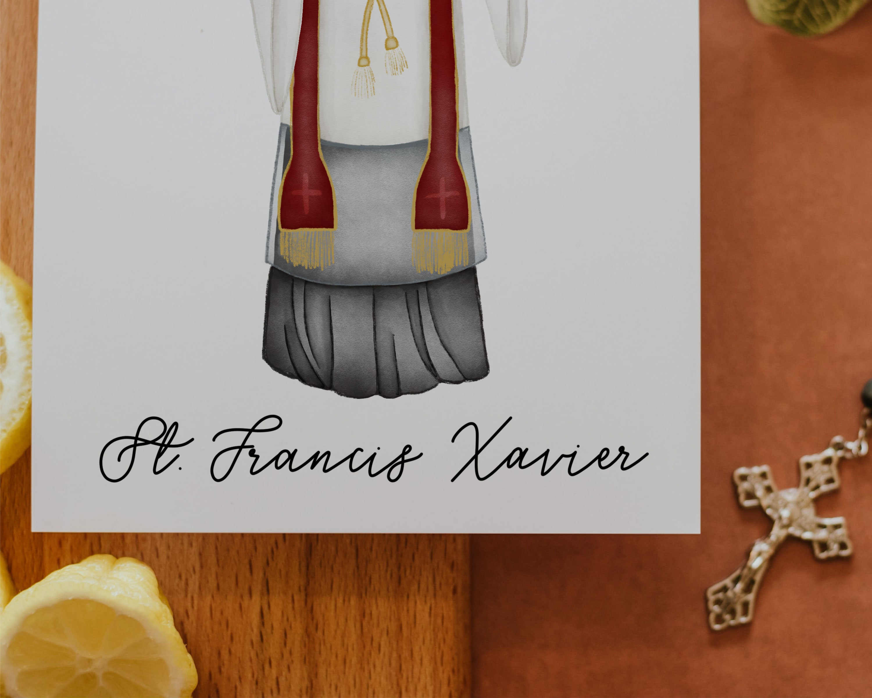 Saint Francis Xavier Saint Francis Xavier Saint Print - Etsy