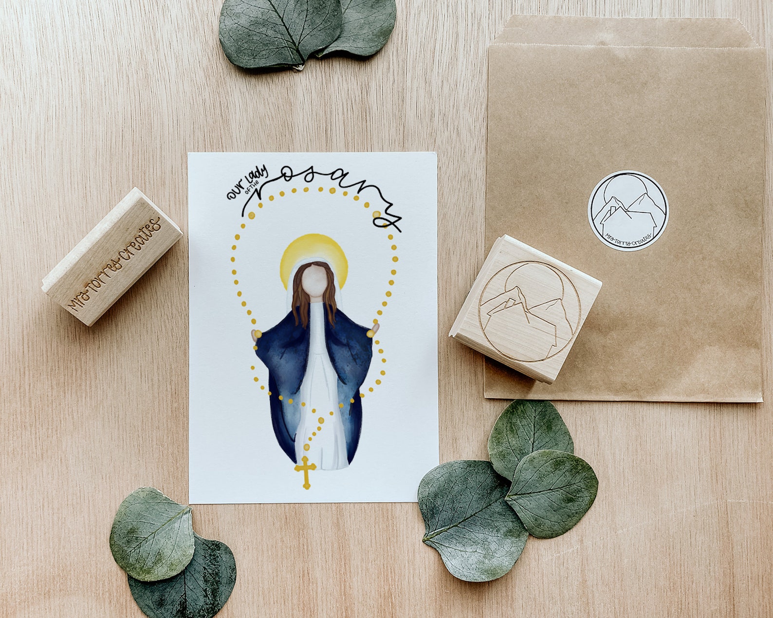 Our Lady BUNDLE Saint Prints Saint Cards Catholic Gift - Etsy
