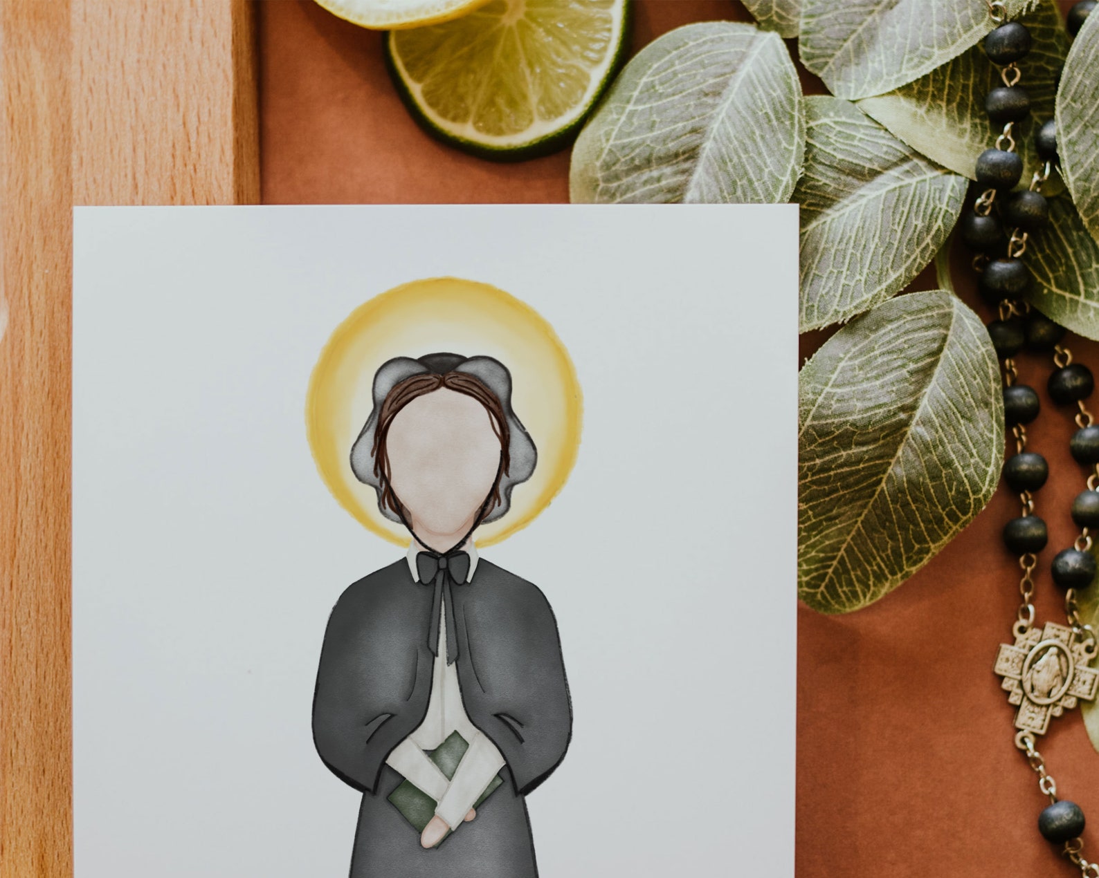 Saint Elizabeth Ann Seton Saint Print Saint Card - Etsy