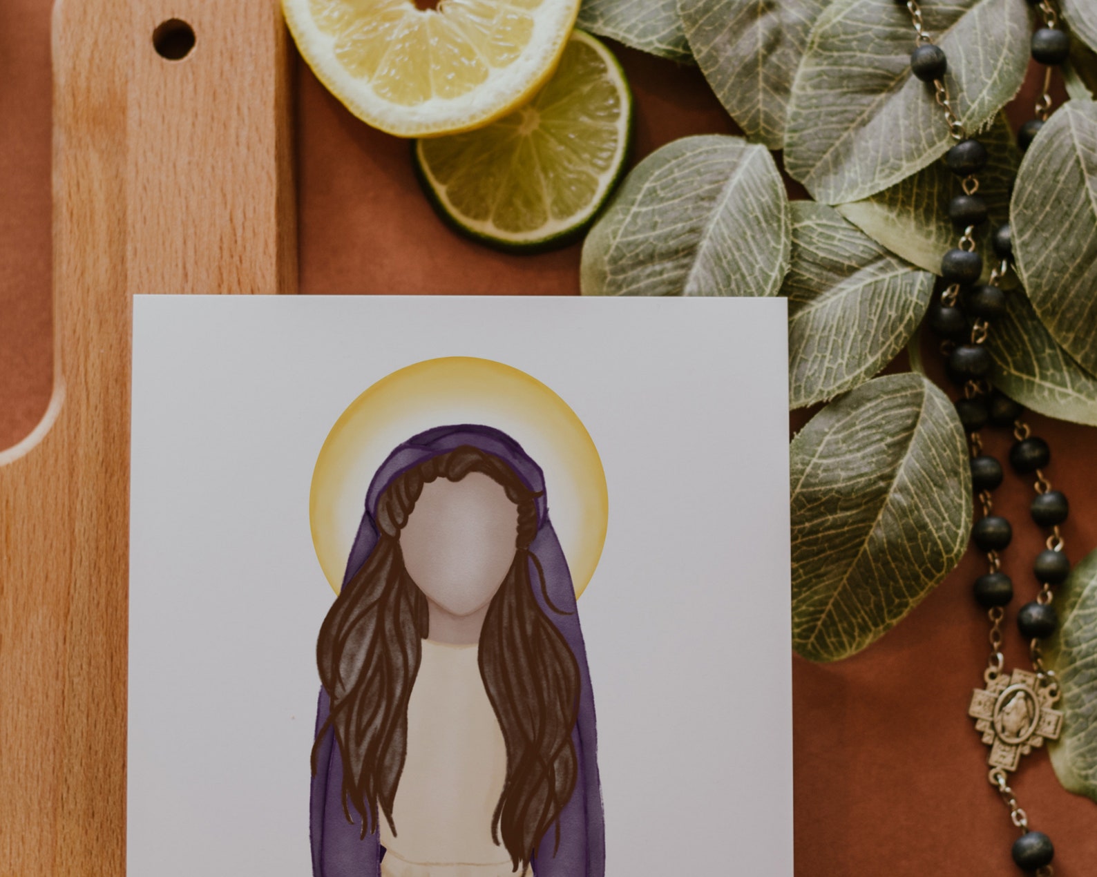 Saint Veronica | Saint Card | Saint Print | Catholic Gift - Etsy
