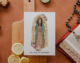 Our Lady Loving Her Family BUNDLE Saint Prints Saint Cards Catholic ...
