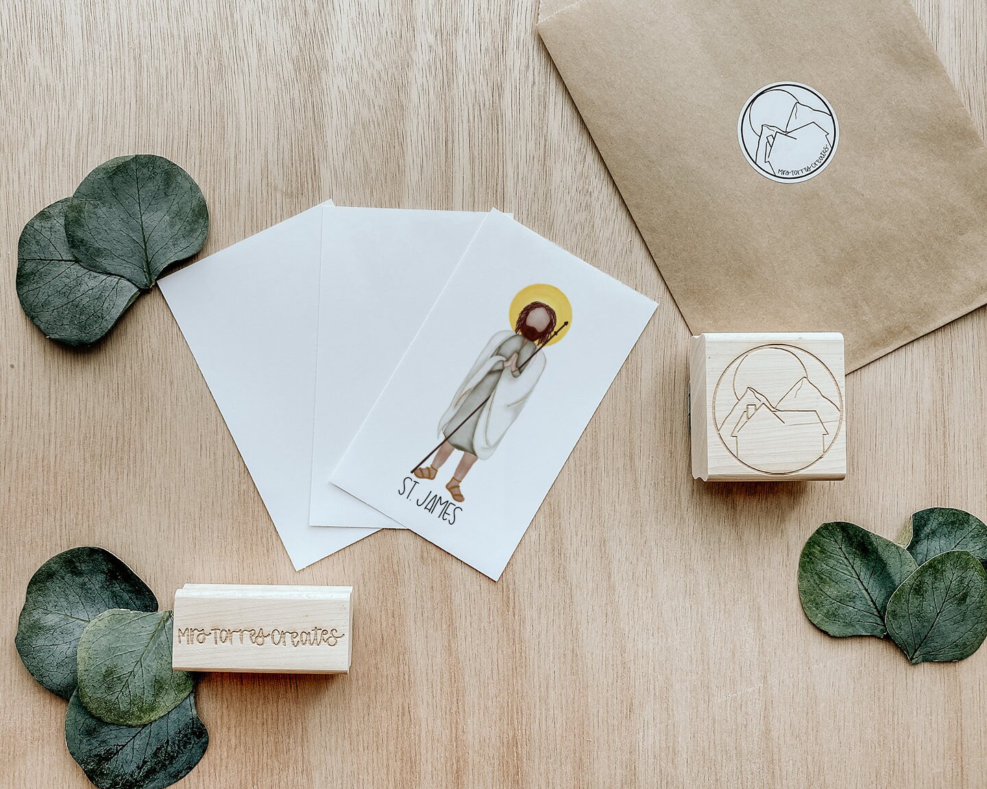 Saint James Saint Card Saint Print Catholic Gift | Etsy