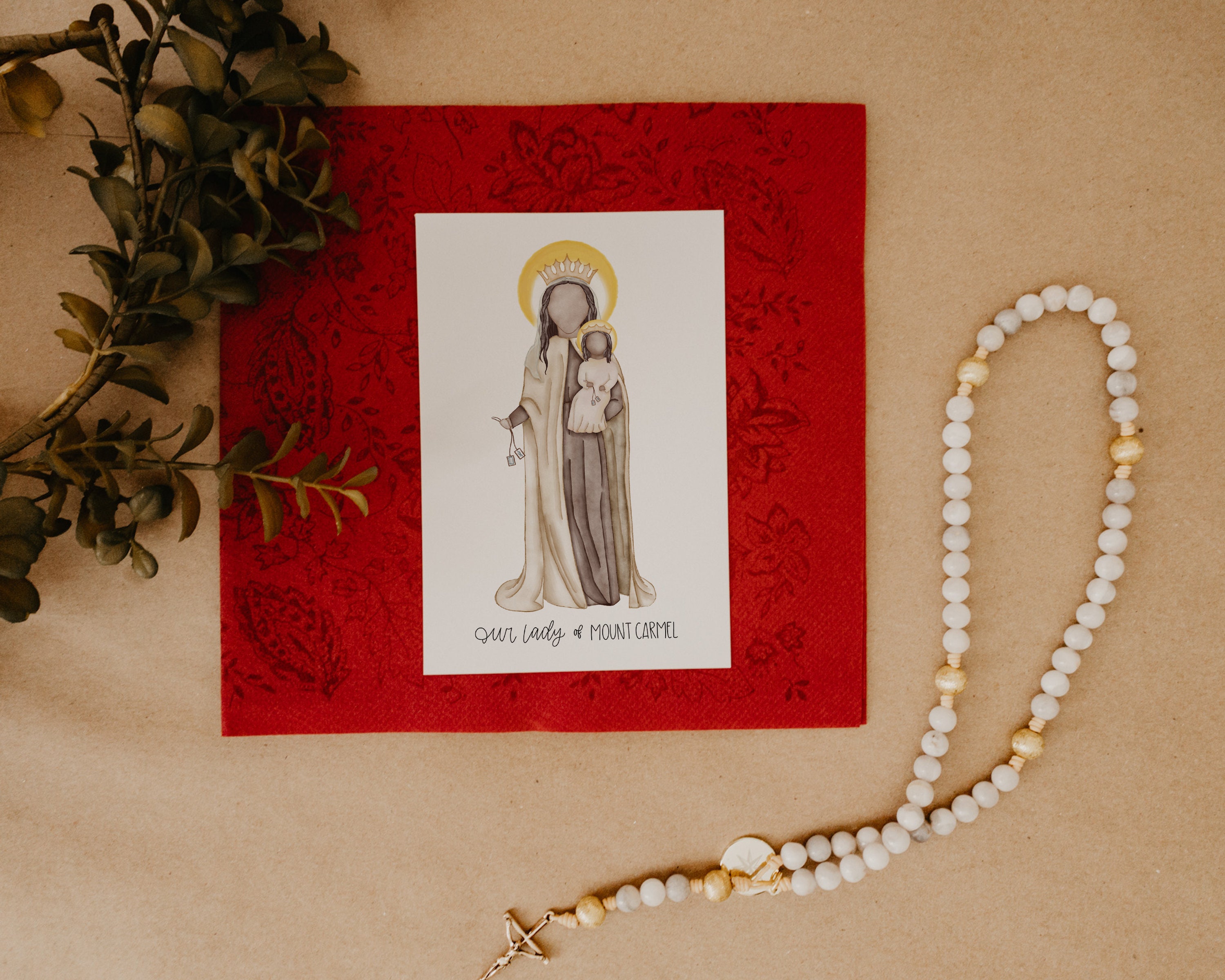 Our Lady BUNDLE 2 | Saint Prints | Saint Cards | Catholic Gift - Etsy