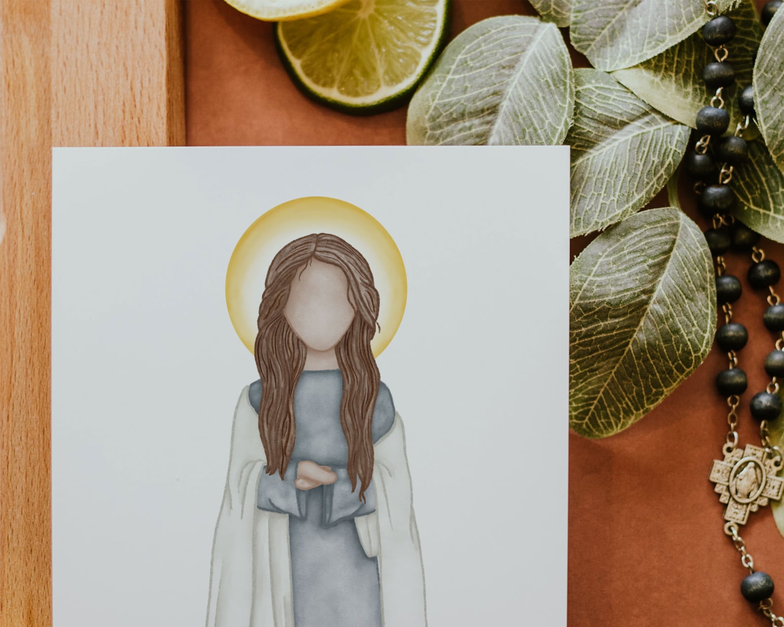 Saint Maria Goretti Saint Print Saint Card Catholic Gift - Etsy