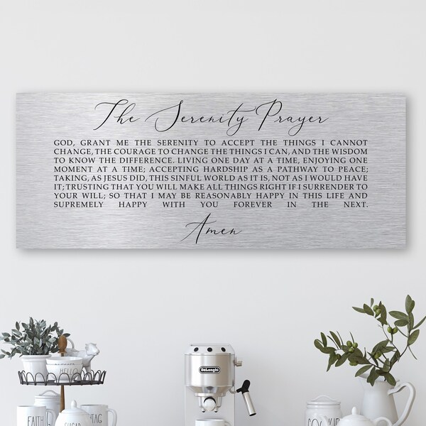Serenity Sign - Etsy
