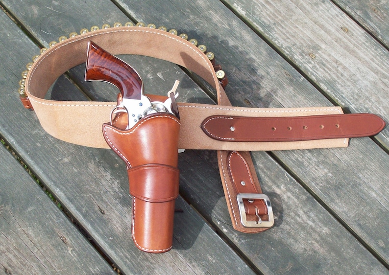 Reddog Leather the Duke Rig, John Wayne Holster, SASS, CAS Cowboy ...
