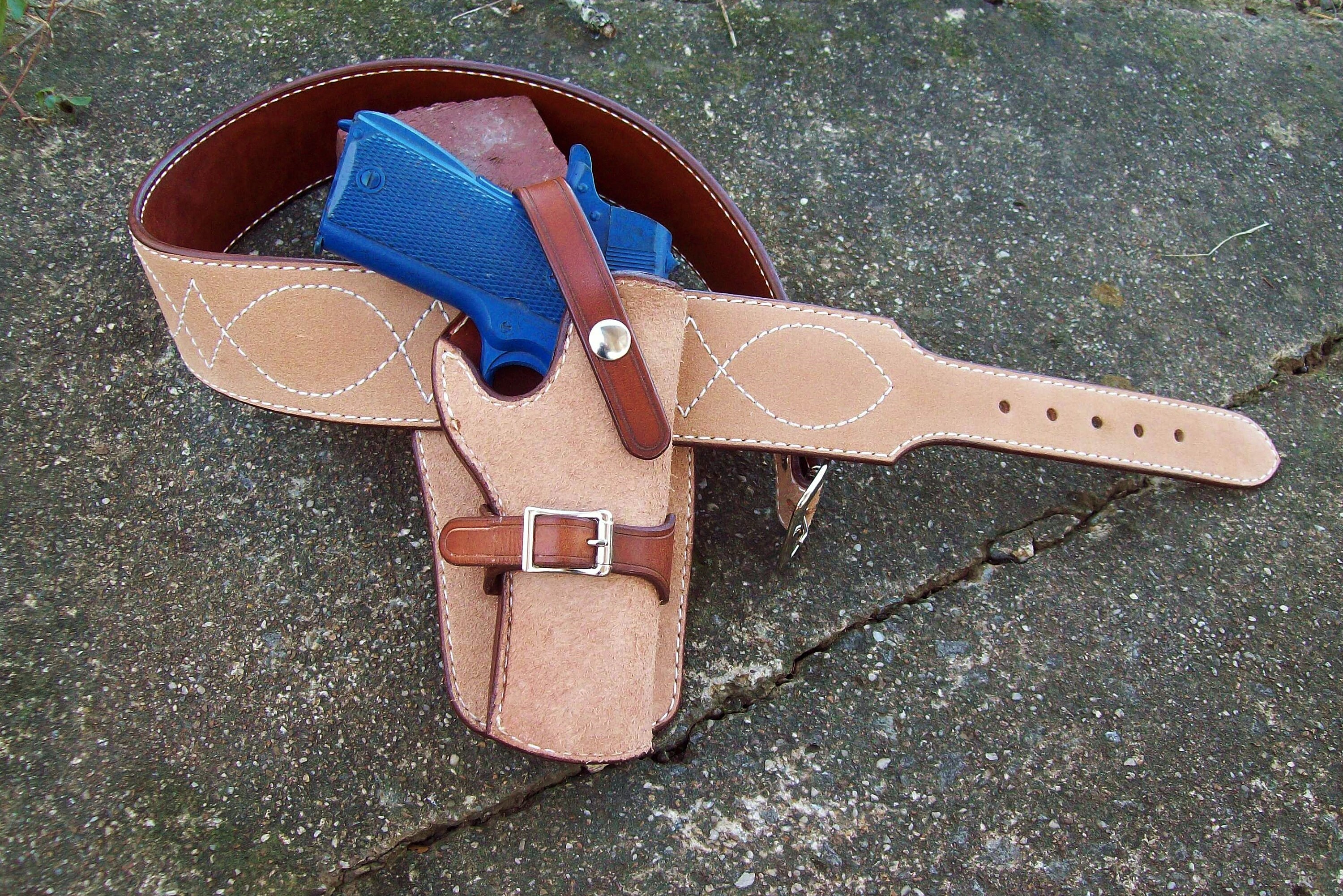 Man With No Name, Spaghetti Western Holster Rig, Clint Eastwood Style ...