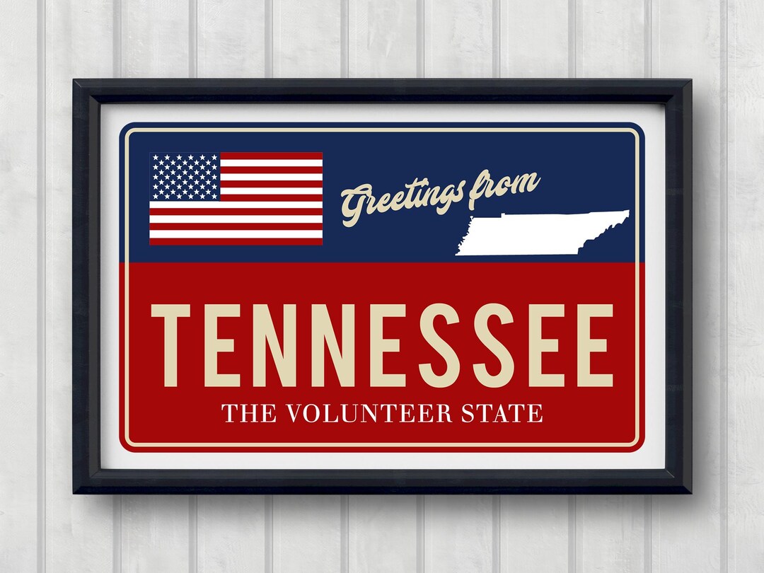 Tennessee SVG, the Volunteer State Digital Design, State Map Cricut ...